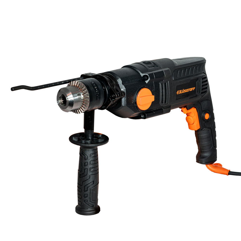 Taladro con Percutor 1100W 16mm Black Series - Superbrico